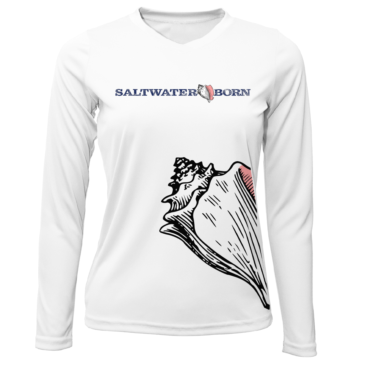 Conch Wrap Long Sleeve UPF 50+ Dry-Fit Shirt – Saltwater Born